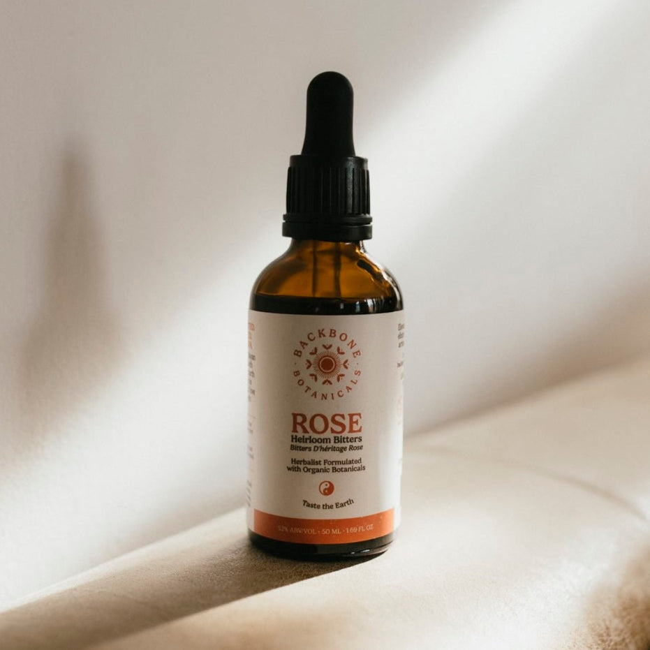 Rose - Backbone Botanicals Heirloom Bitters – Nelson Olive Oil Co